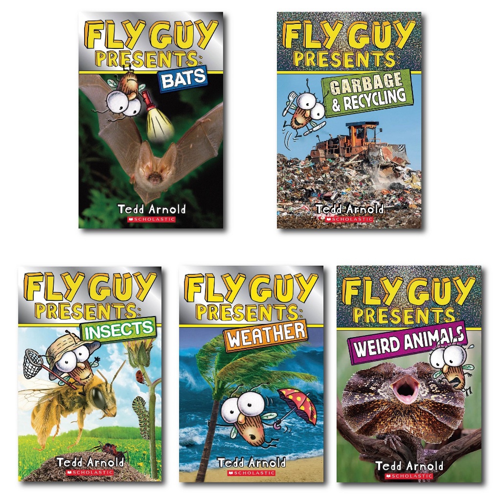 【精選組合】Fly Guy Presents套書 {共5本}/ Tedd Arnold 文鶴書店 Crane Publishing | 蝦皮購物