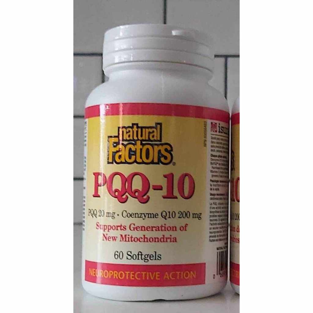 Natural Factors PQQ-10 PQQ 20 毫克 • 輔酶 Q10 200 毫克 60 粒軟膠囊 | 蝦皮購物