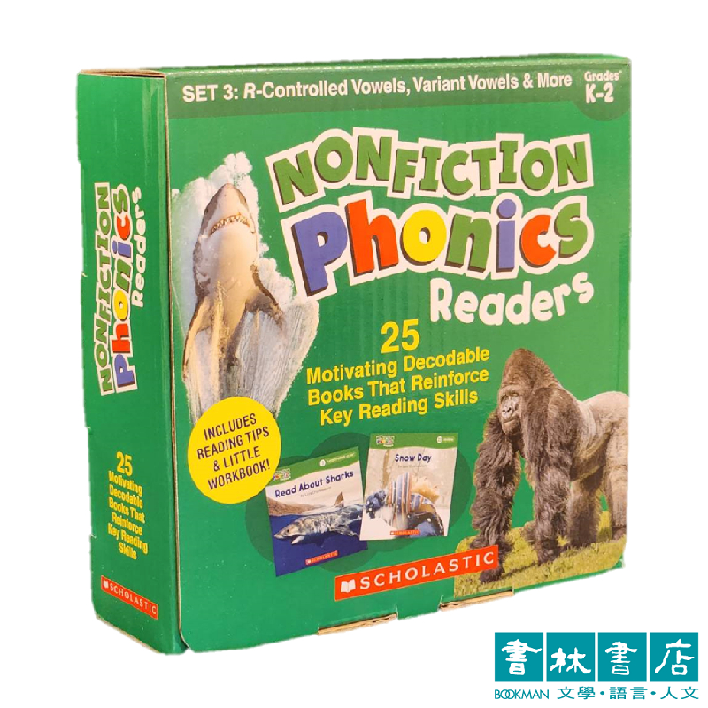 Nonfiction Phonics Readers SET 3: R-Controlled Vowels, Variant Vowels ...