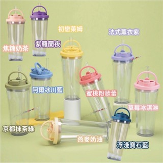 清透吸管杯 彈跳吸管杯 850ml 710ml 珍珠奶茶杯 透明吸管杯 環保杯 波霸奶茶杯 珍奶杯 吸管杯 透明隨行杯 | 蝦皮購物