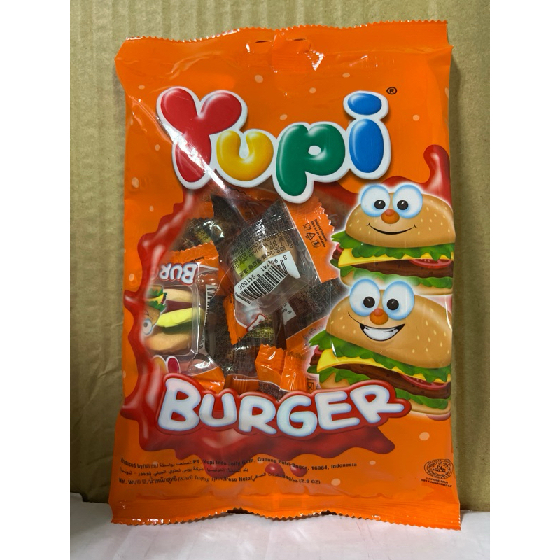 呦皮漢堡QQ糖84g | 蝦皮購物