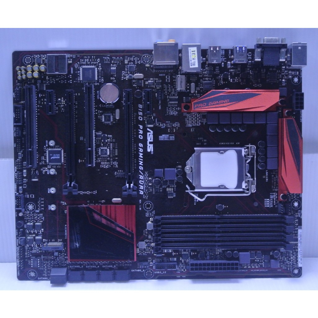 立騰科技電腦 ~ 華碩 B150 PRO GAMING AURA 1151主機板 支援6-7代 $1200 | 蝦皮購物