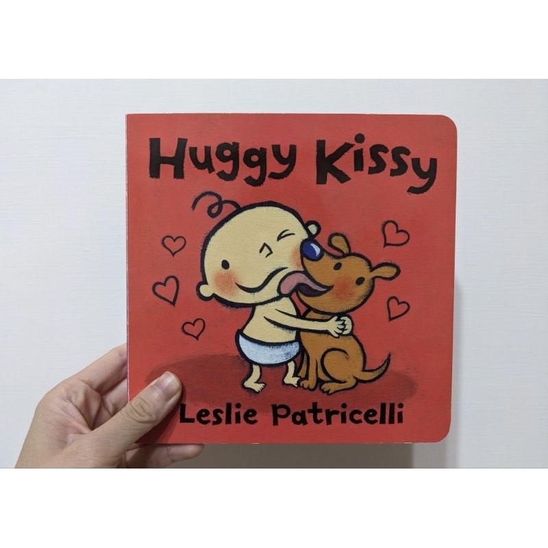 二手正版Leslie Patricelli英文啟蒙繪本huggy Kissy | 蝦皮購物