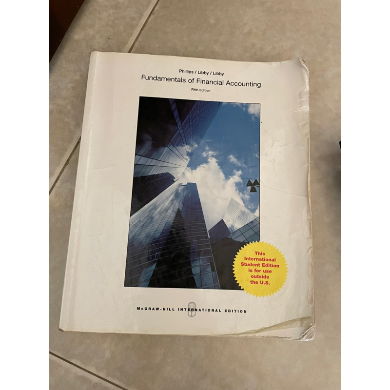 Fundamentals of Financial Accounting (fifth edition ) | 蝦皮購物