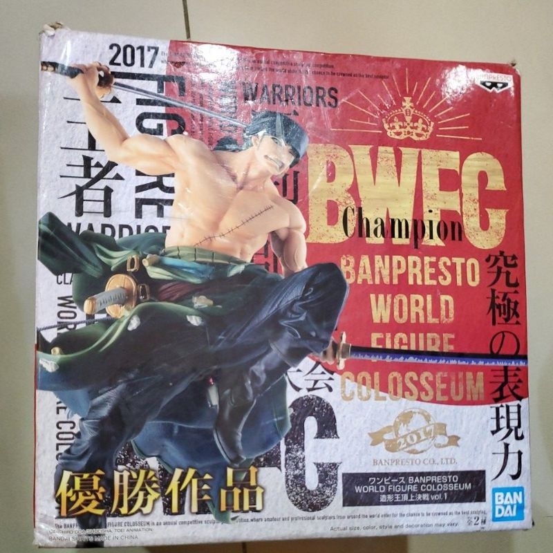 現貨 代理版 海賊王 航海王 BWFC 造形王頂上決戰 vol.1 索隆 優勝作品 | 蝦皮購物
