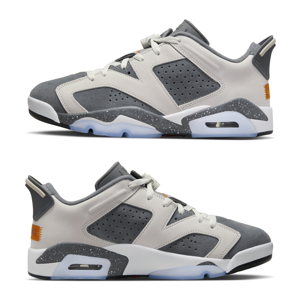 [歐鉉]NIKE AIR JORDAN 6 RETRO LOW PSG 灰色 AJ6 運動鞋 男鞋 DZ4133-008 | 蝦皮購物