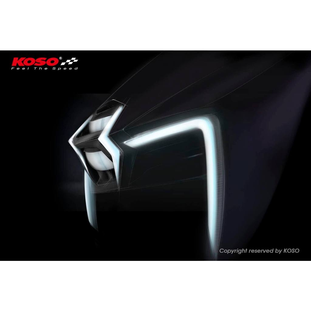 三重賣場 koso曼巴日型燈 koso mmbcu日行燈 MMBCU 158 蛇刃 前方向燈 黑曼把整合是日行燈 曼巴前 | 蝦皮購物