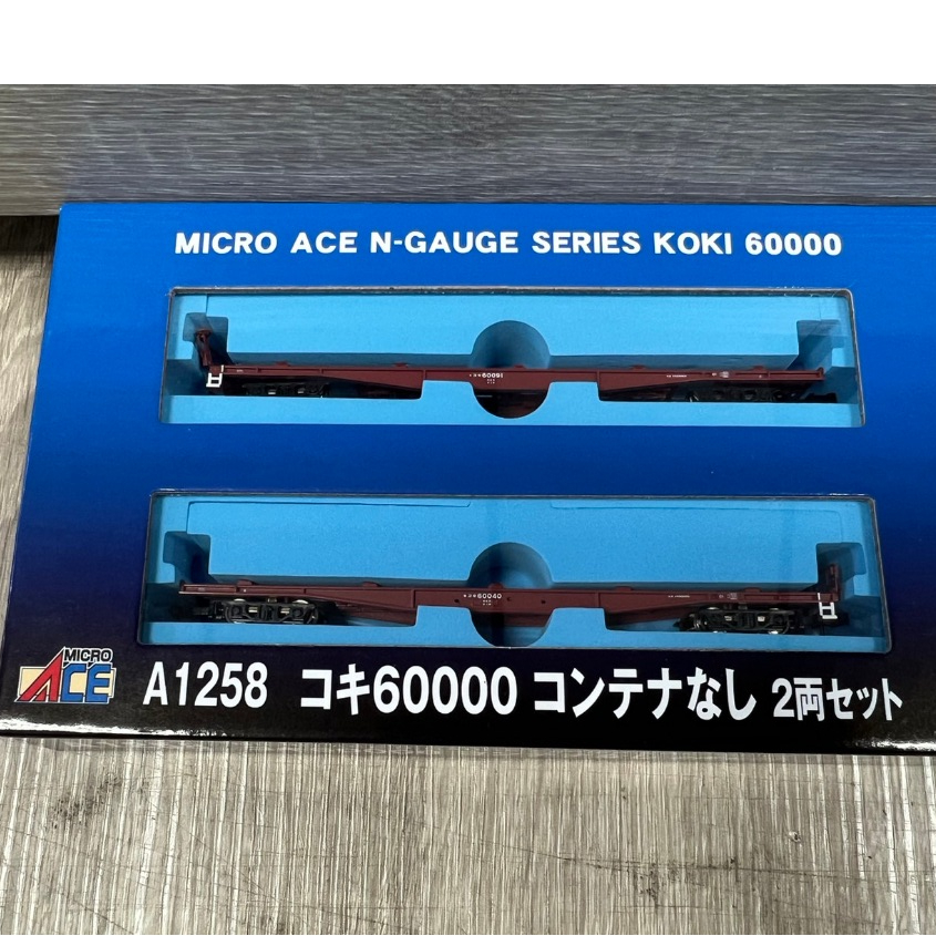 (東方模型) MicroAce A1258 コキ60000 コンテナなし 2両セット | 蝦皮購物