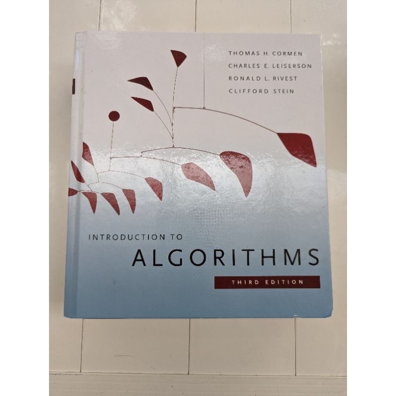 Introduction to Algorithms 演算法 精裝版 原文書 教科書 二手 | 蝦皮購物