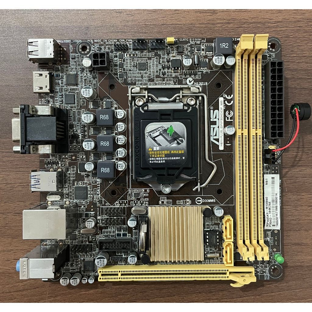 華碩 H81I-PLUS DP/P30AD/DP-MB H81晶片組 ITX小板 四代主機板 LGA 1150腳 | 蝦皮購物