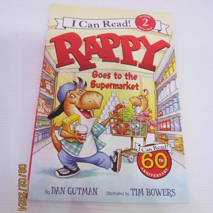 「二手書」 I Can Read 2: Rappy Goes to the Supermarket 英文讀本Gutman | 蝦皮購物