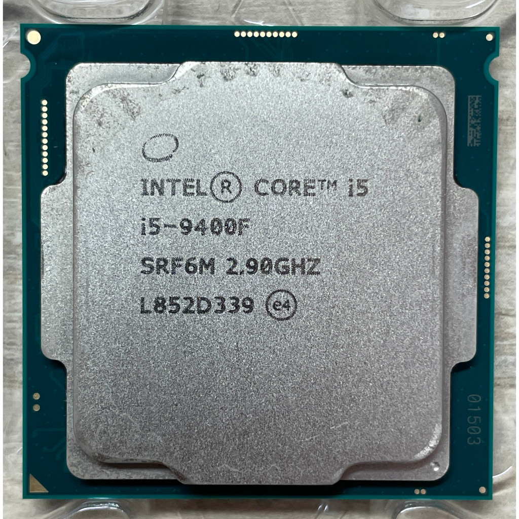 ⭐️【Intel i5-9400F 6核6緒】⭐ 支援 8、9代/正式版/無內顯/無風扇/附散熱膏/保固3個月 | 蝦皮購物