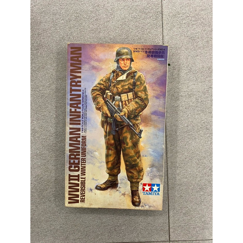 田宮TAMIYA 1/16 WWII 德軍1942型冬季迷彩服步兵 (36304)未組裝 現況如圖 | 蝦皮購物