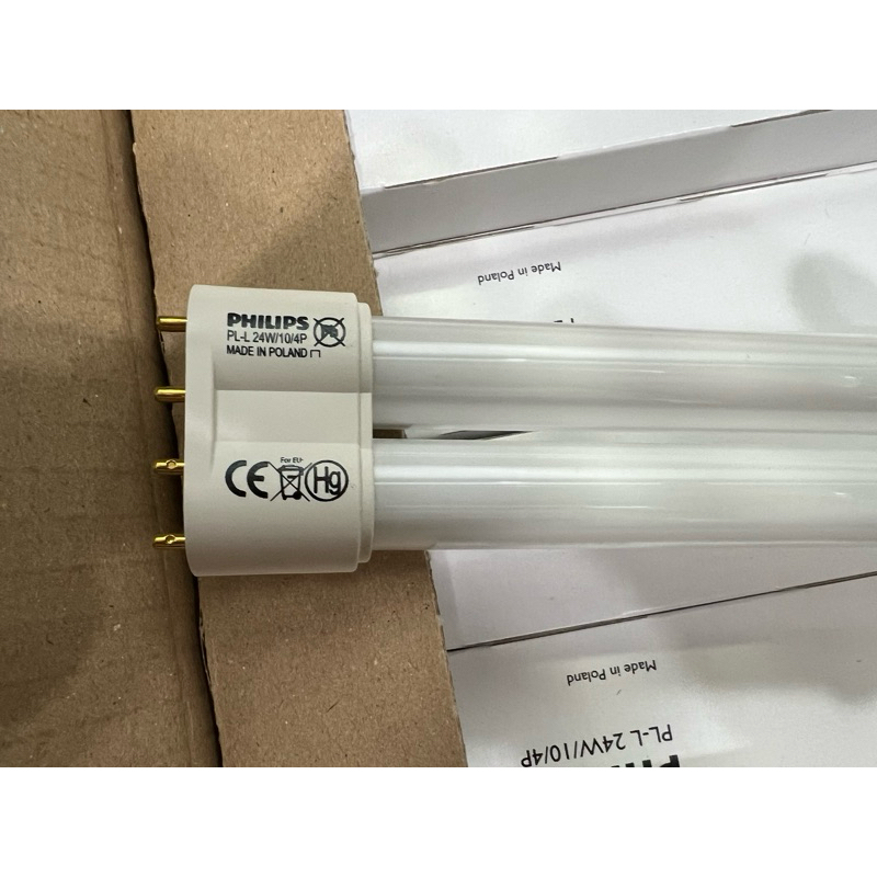 飛利浦 PHILIPS PL-L 24W/10/4P 1CT/25波蘭產 捕蚊燈管 消毒燈管 紫外線殺菌燈 點膠固化 | 蝦皮購物