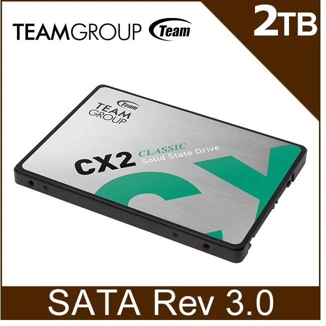TEAM 十銓 CX2 2TB 固態硬碟 2.5吋 SATA III 2T SSD | 蝦皮購物