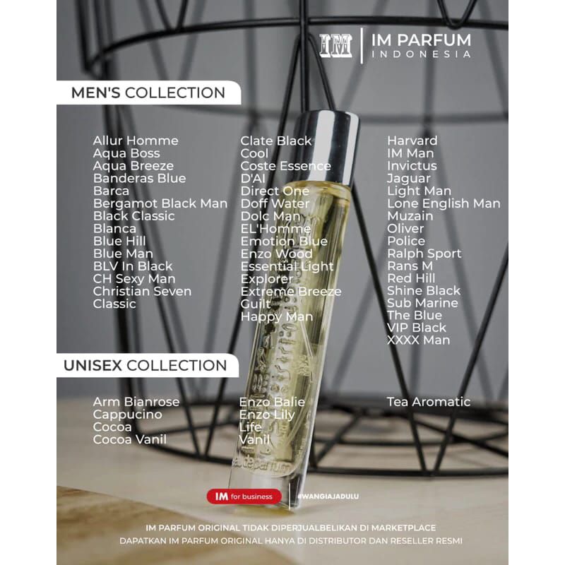 IM PARFUM Kemasan Baru BerBPOM(ada perubahan nama&warnanya) | 蝦皮購物