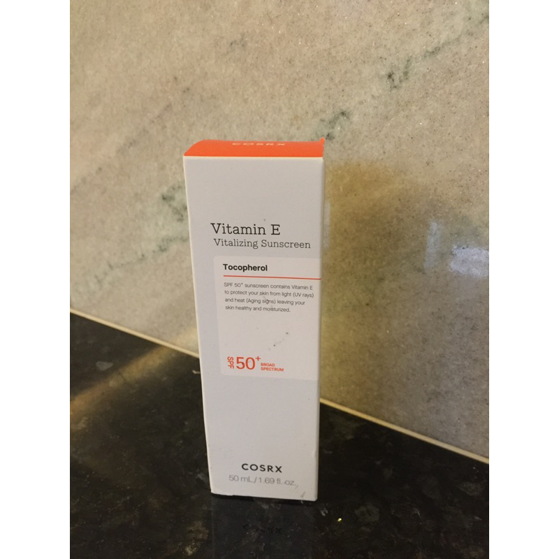 cosrx vitamin e vitalizing sunscreen spf 50+ 50ml 防曬乳 | 蝦皮購物