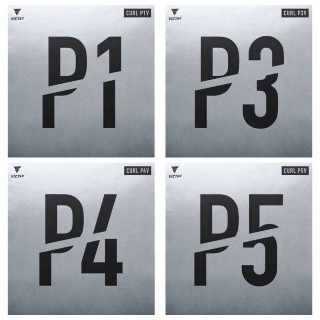 『簡單桌球』Victas Curl P1V/P2V/P3V/P3αV/P4V/P5V 長顆 | 蝦皮購物