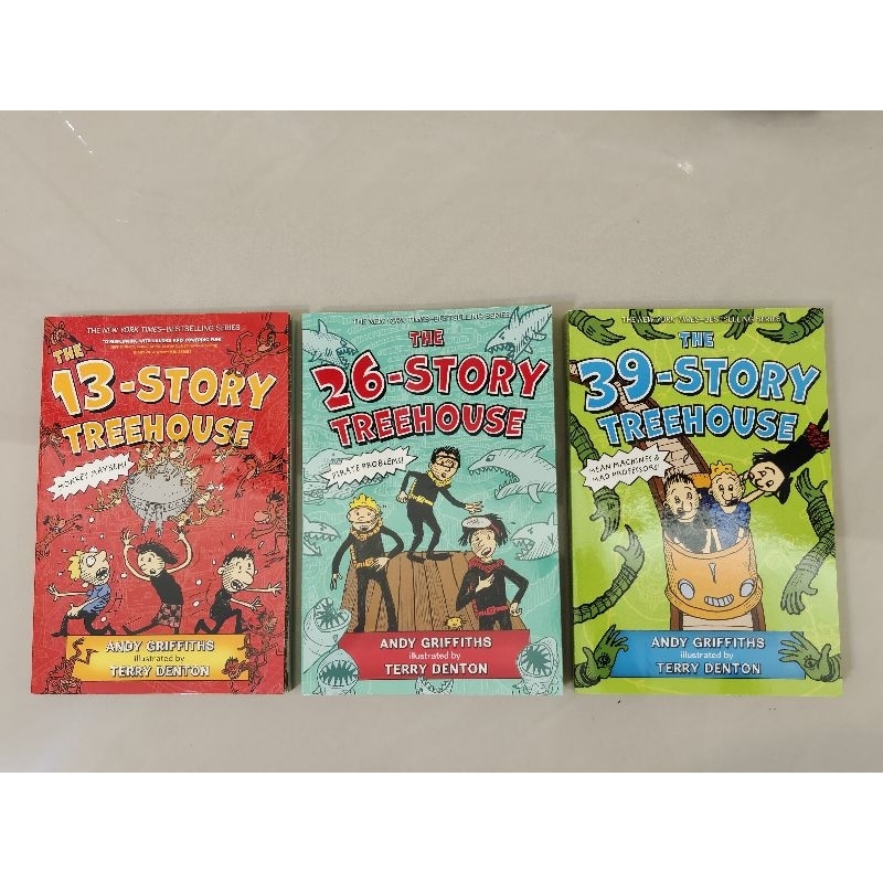 The 13 Storey Treehouse Collection 3 Books Set | 蝦皮購物