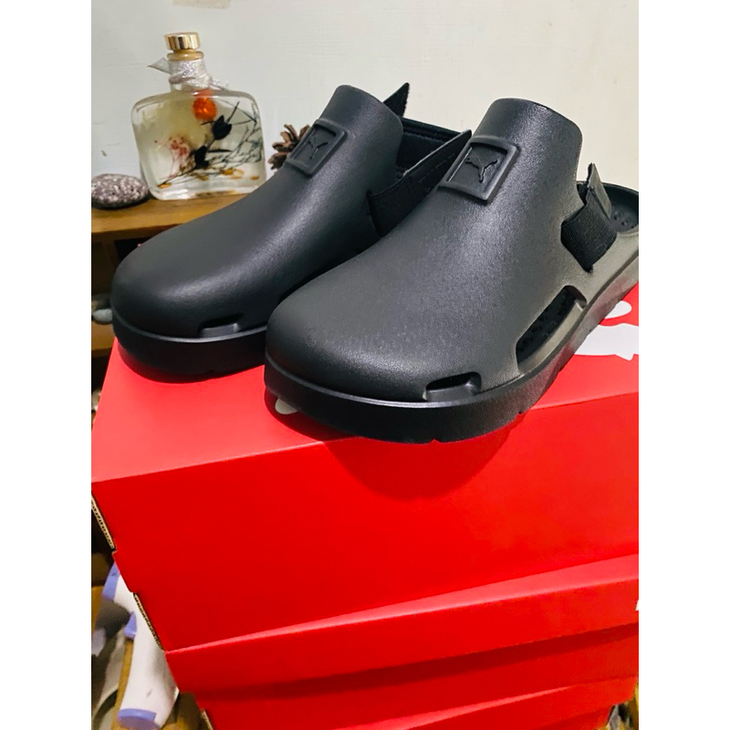 Puma Shibui Mule 男/女 穆勒鞋 涼鞋 黑色 US7 | 蝦皮購物