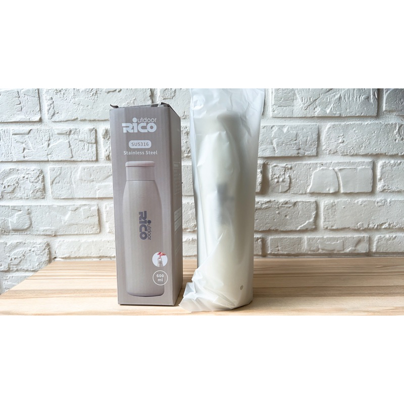 (全新）RICO 瑞可316 不鏽鋼真空運動保溫杯(600ml)保溫杯 運動水壺 水壺 | 蝦皮購物