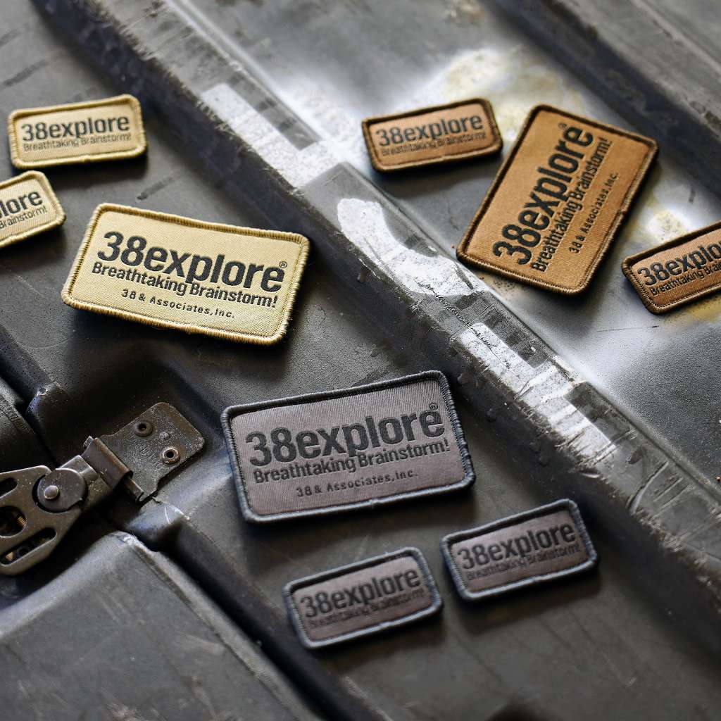 ️38explore Patch38 SMALL 【KH】2枚 | 蝦皮購物