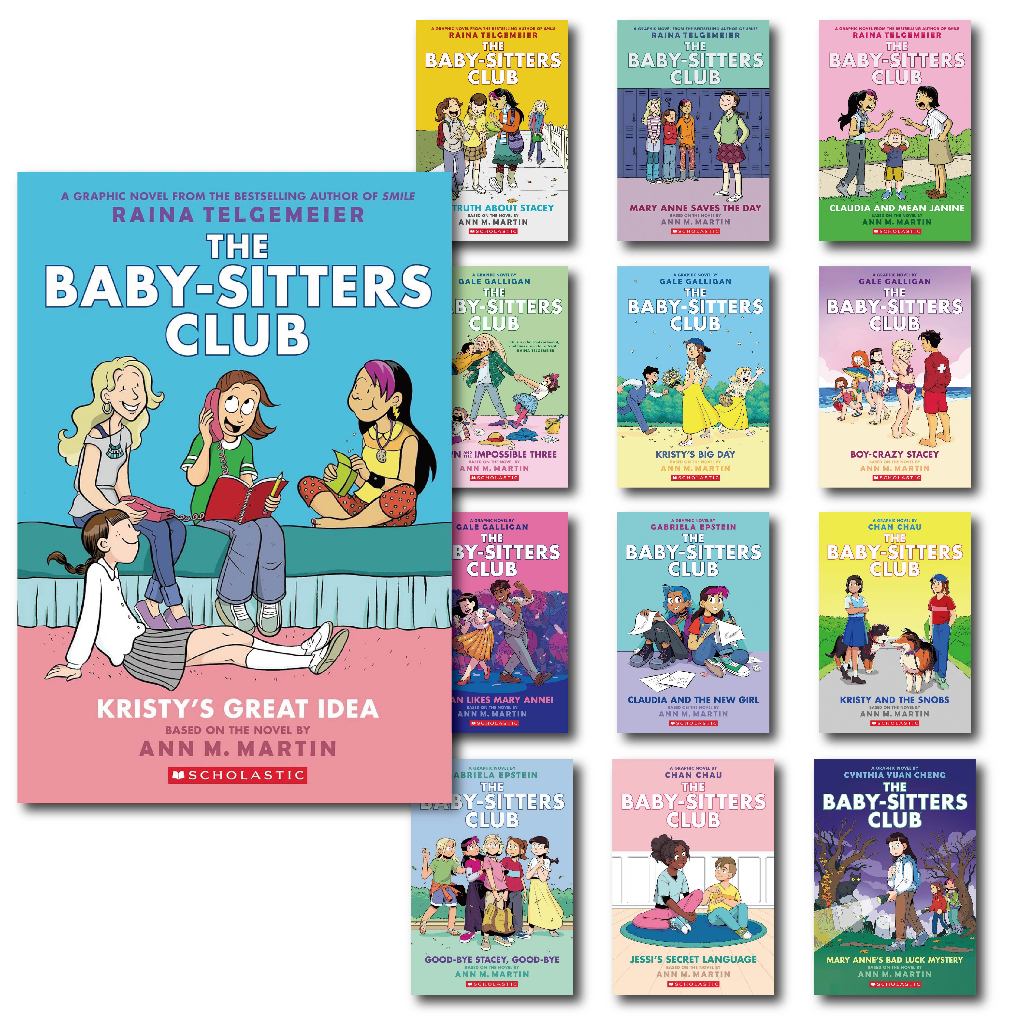 【精選組合】The Baby-Sitters Club Graphix套書組合 / Scholastic出版社旗艦店 | 蝦皮購物