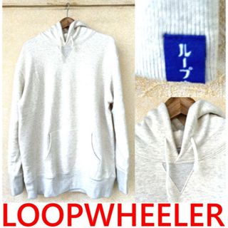 BLACK日本最高階VINTAGE質感！全新LOOPWHEELER麻花灰米色連帽長T帽T | 蝦皮購物