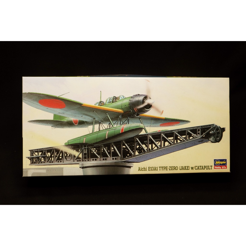 Hasegawa Aichi E13A1 Type-Zero w/catapult 日本零式三座水上偵察機+發射臺 | 蝦皮購物