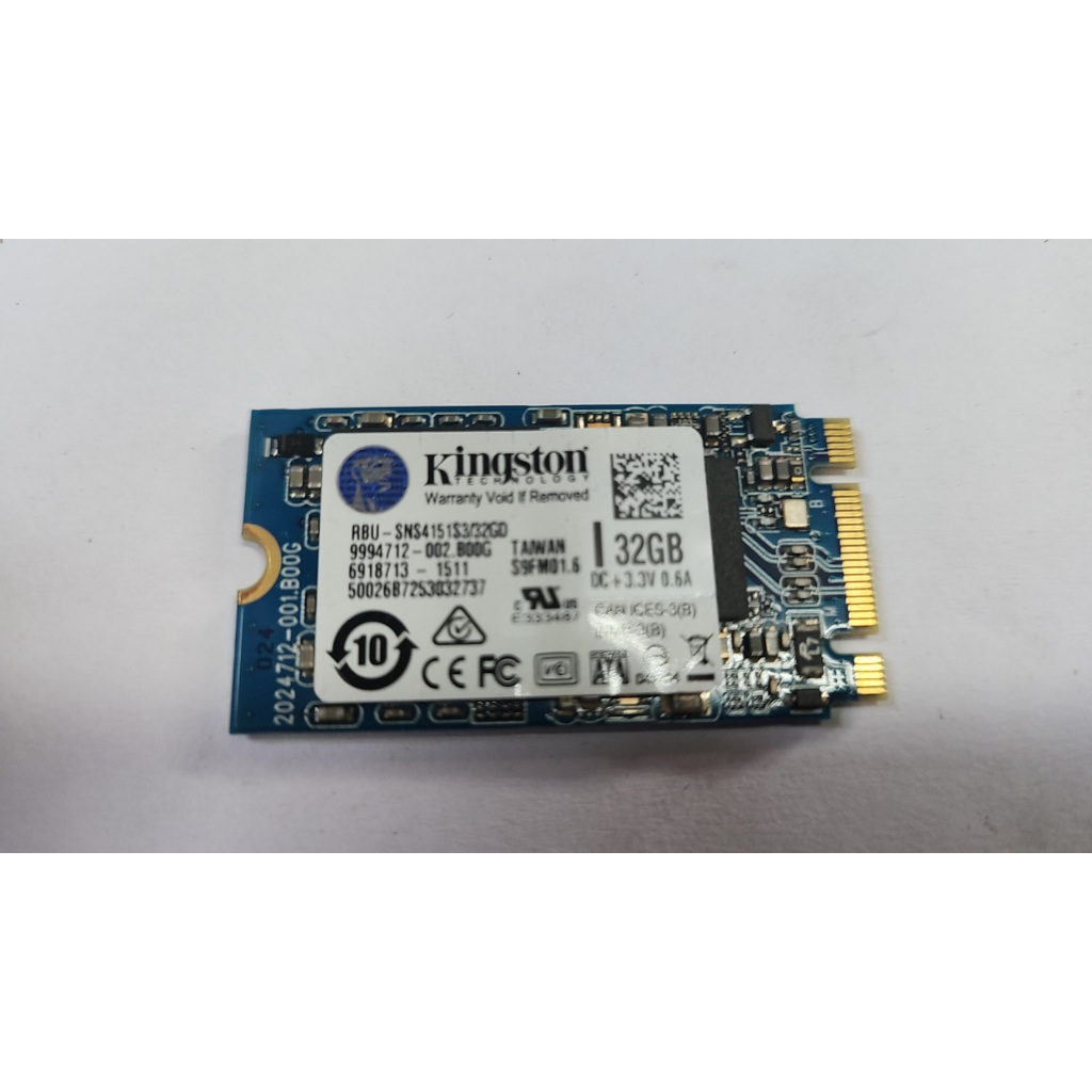 含稅 金士頓 固態硬碟 SSD 32G 32GB 保固1個月 04H833 | 蝦皮購物