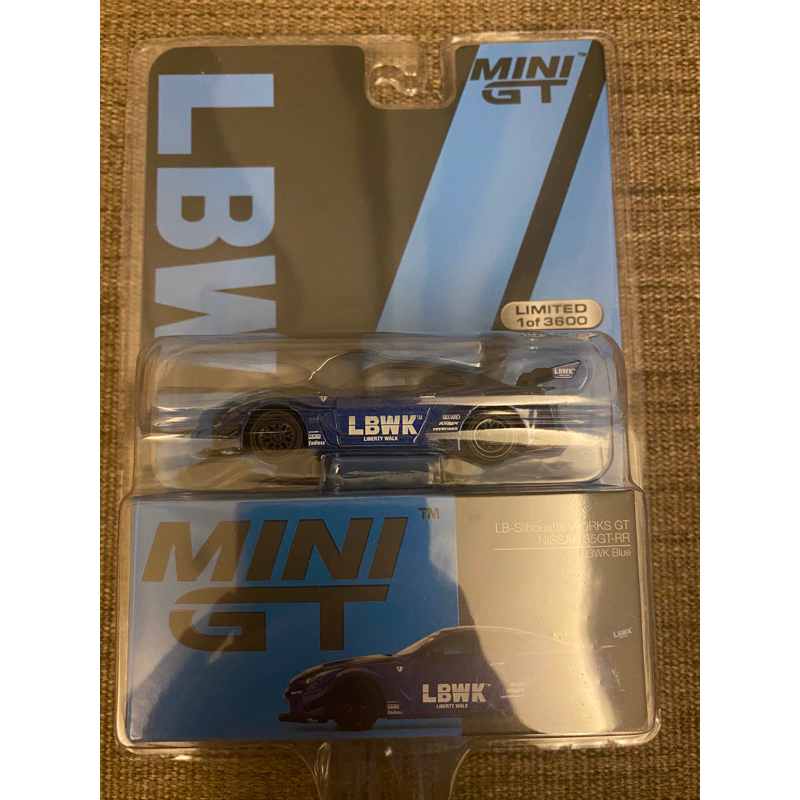 1/64 MINI GT 299 GTR R35 LBWK 美版吊卡 | 蝦皮購物
