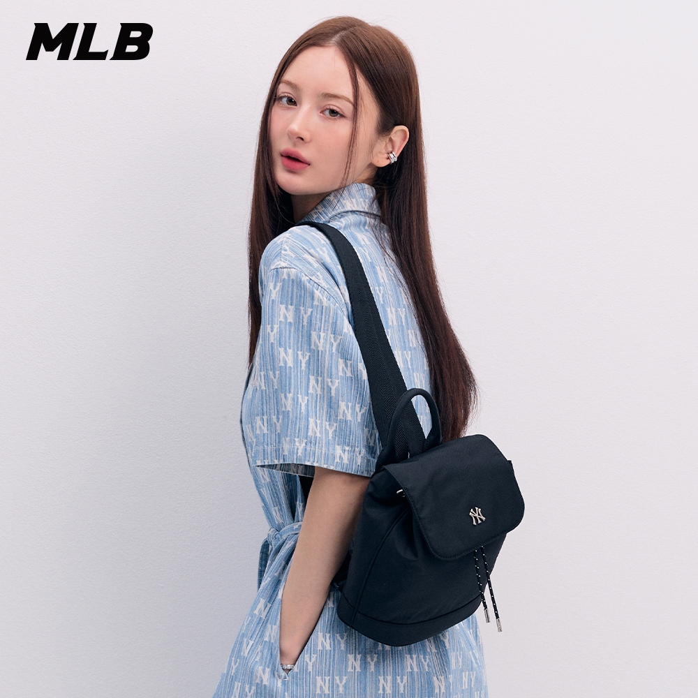 MLB 尼龍後背包 小包 紐約洋基隊 (3ABKS024N-50BKS)【官方旗艦店】 | 蝦皮購物