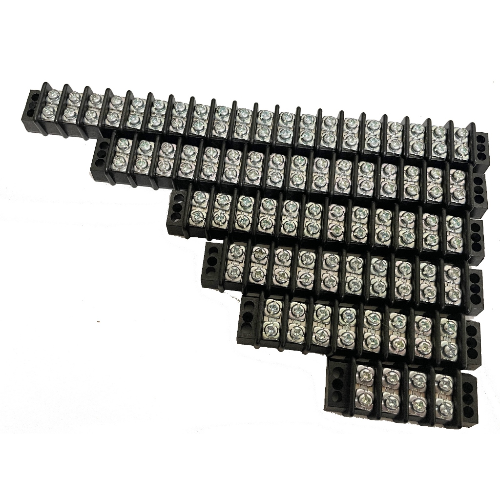 天得 美式端子台 鎖式端子台 10A 雙排端子台 4P 8P 10P 12P 16P 20P (訂單滿百出貨,不含運費) | 蝦皮購物