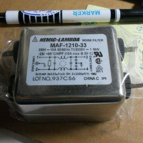 TDK-LAMBDA 雜訊濾波器MAF-1210-33 MAF-1215-33 MAF-1220-33電源濾波器(H1 | 蝦皮購物