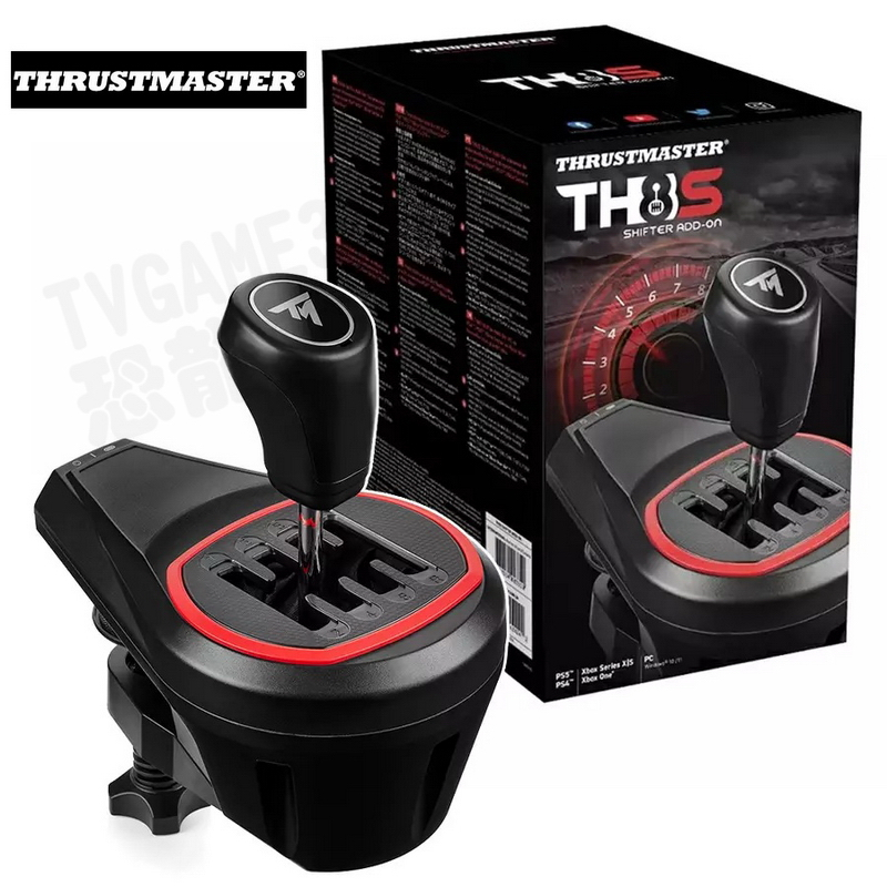 THRUSTMASTER TH8S 排擋桿 排檔桿 手排賽車 PS5 PS4 PS3 XBOXONE PC 台灣公司貨 | 蝦皮購物