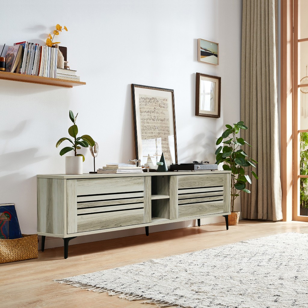 RICHOME 電視櫃(長140公分)(雙門設計) 電視櫃 收納櫃 置物櫃 TV174 TV176 TV178 | 蝦皮購物