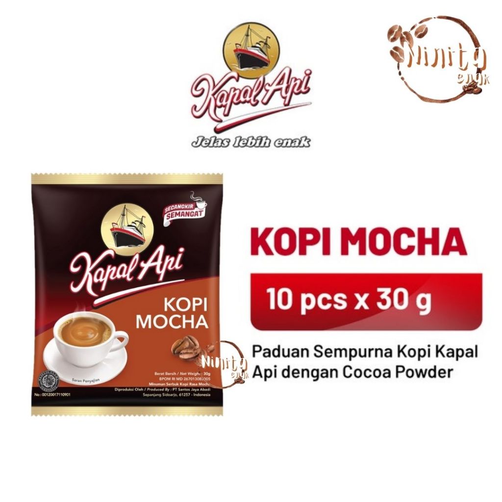 KAPAL API Kopi Spcial Mix Gula Aren Susu Mantap Mocha 印尼帆船咖啡 | 蝦皮購物