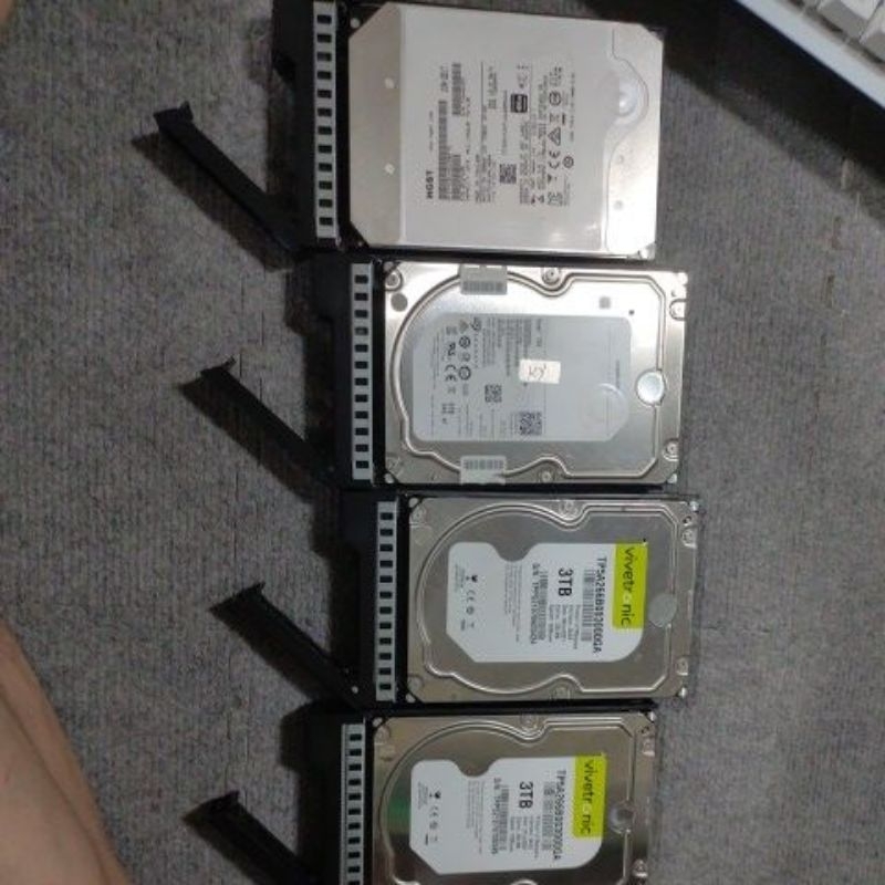二手 SAS 硬碟 6G 12G存取速度 3TB 6TB 10TB 600G 伺服器硬碟 NAS HGST 東芝 | 蝦皮購物