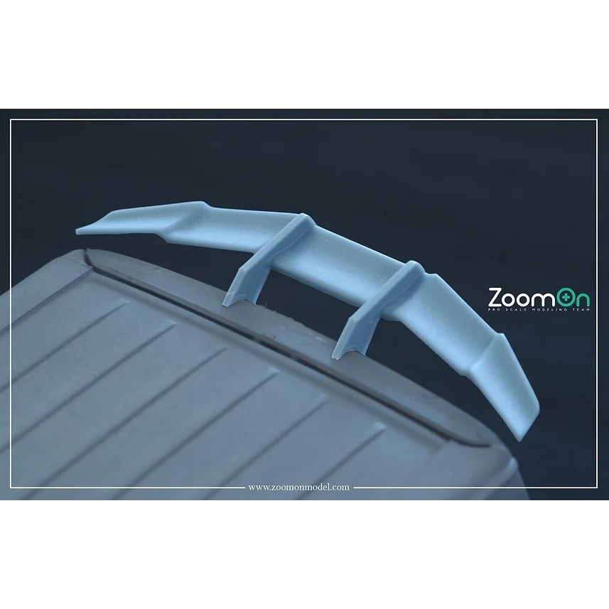 【傑作坊】現貨一組ZoomOn Z149 1/24 TOYOTA HIACE GT尾翼套件(箱型車尾翼) | 蝦皮購物