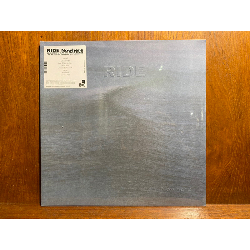 [ 沐耳 ] Shoegaze 先鋒 Ride 樂團 90年經典首張專輯 Nowhere 黑膠唱片（限量透明水藍色彩膠） | 蝦皮購物