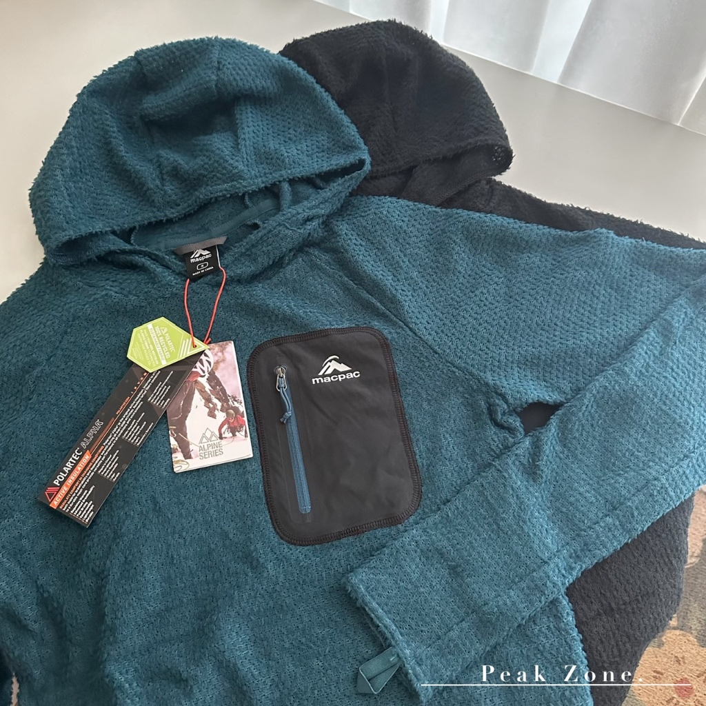 巔峰領域｜24h出貨 紐西蘭 Macpac Nitro Fleece Pullover 男款輕量連帽中層 | 蝦皮購物
