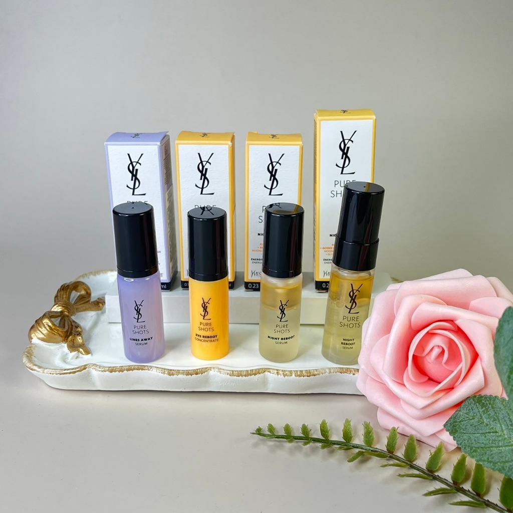 YSL 聖羅蘭 極效活萃澎潤精華7ml / 夜光仙人掌眼部精華乳5ml / 夜光仙人掌精華7ml(任選)小樣【專櫃不貴】 | 蝦皮購物