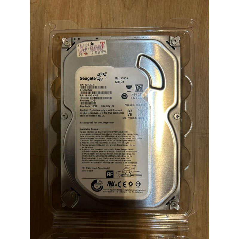 seagate sata 500g hdd 3.5 吋 薄型 硬碟 | 蝦皮購物