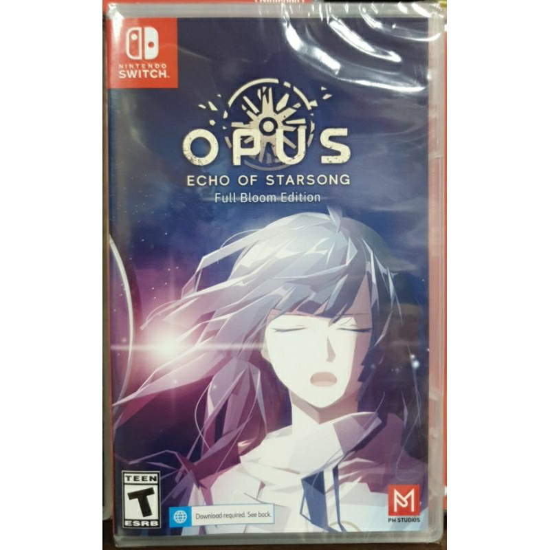 【全新現貨】NS Switch遊戲 OPUS：龍脈常歌 -最終版- 中文版 限定版 美版封面ESRB | 蝦皮購物