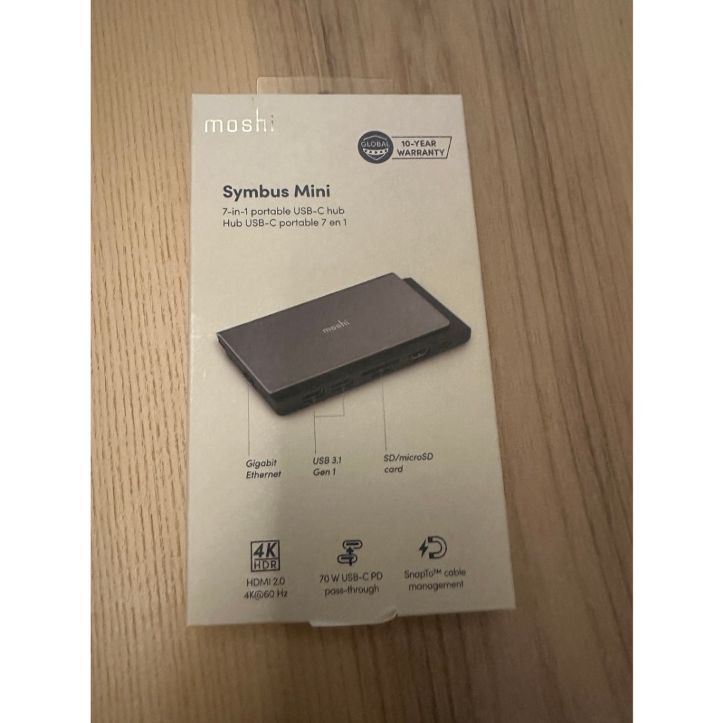 全新未拆~免運~Moshi Symbus Mini USB-C Hub 七合一迷你多功能 集線器 | 蝦皮購物