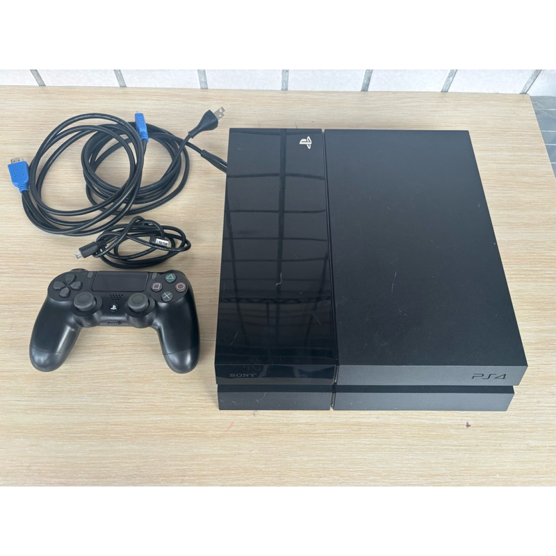 PS4主機CUH-1007A （附電源線+HDMI線+傳輸線+原廠手把） | 蝦皮購物