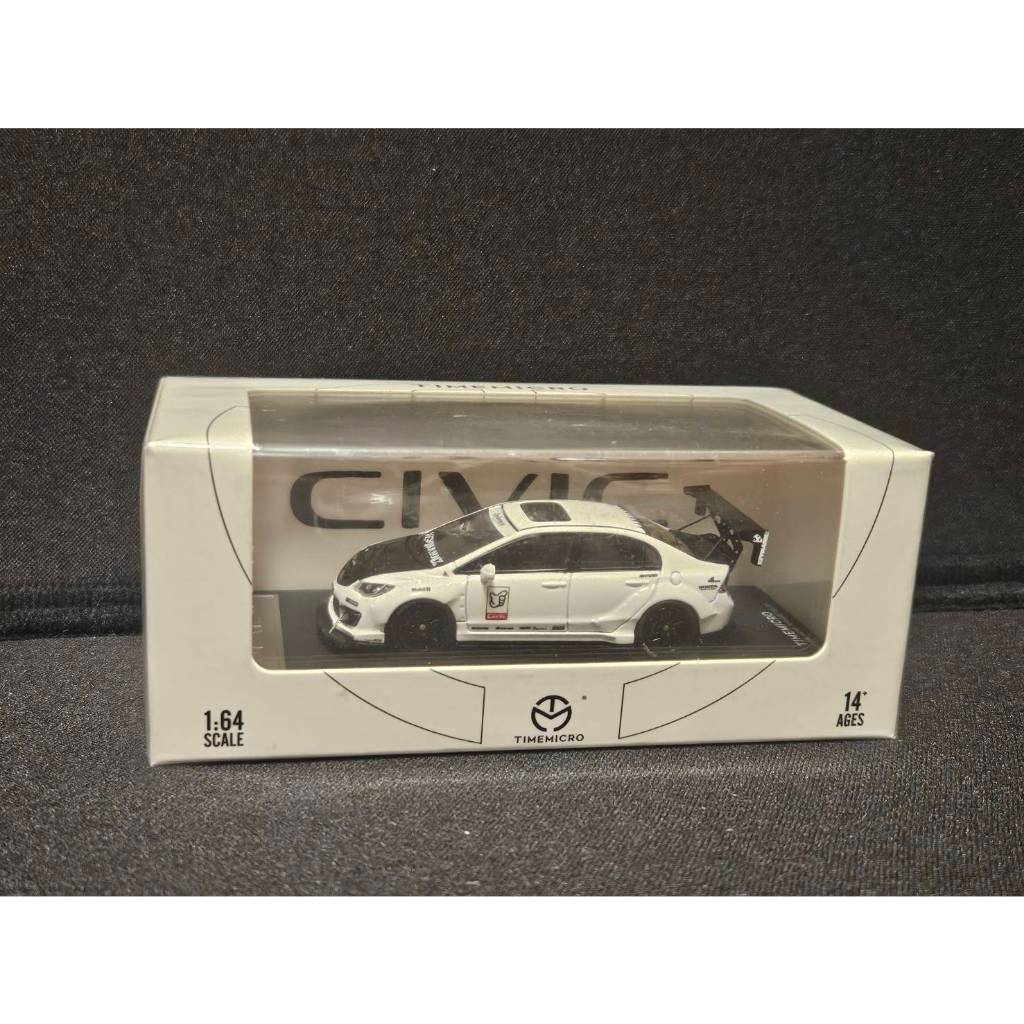 【模型娜】Time micro TM model 1/64 Honda civic type r FD2 暴改寬體 白 | 蝦皮購物