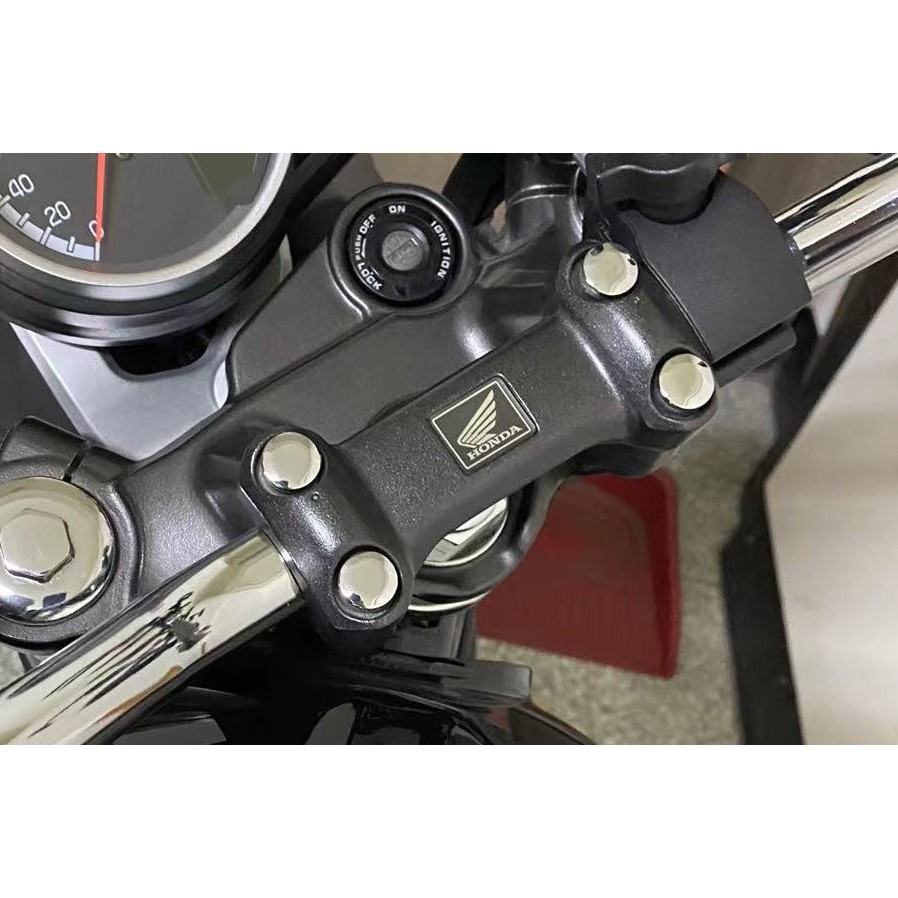 HONDA正廠零件 CB350 RS 車把固定座 上蓋 立管上蓋 三角台上蓋 鐵灰 H'ness | 蝦皮購物