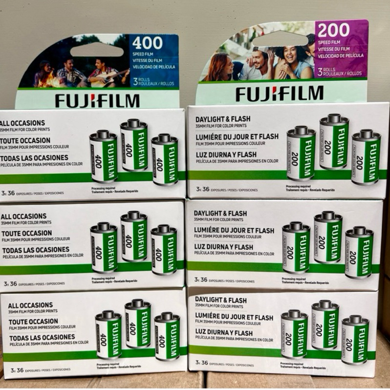 🌈現貨🌈富士 FUJI COLOR 400度 135 美版 彩色膠捲 負片 36張 | 蝦皮購物
