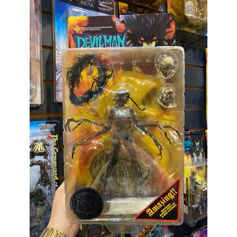*午夜花豹.MNlD*Devilman惡魔人 Welvath 異色黑色 美版吊卡 永井豪 台中逢甲實體店面 | 蝦皮購物